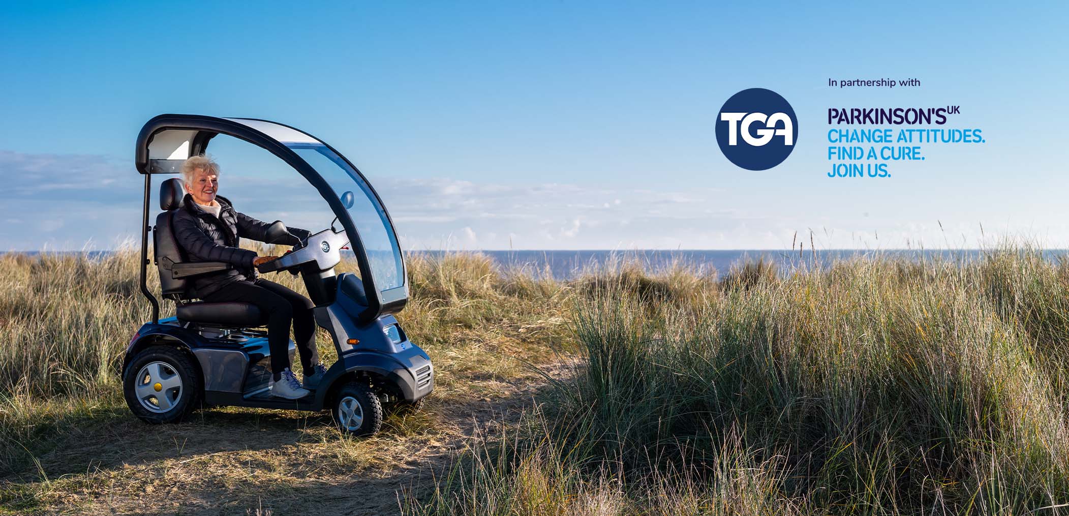 Parkinson's UK in partnership with TGA - TGA Mobility